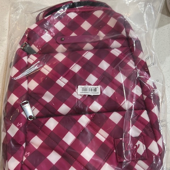 lug | Bags | Lug Hopper Shorty Backpack In Gingham Berry | Poshmark